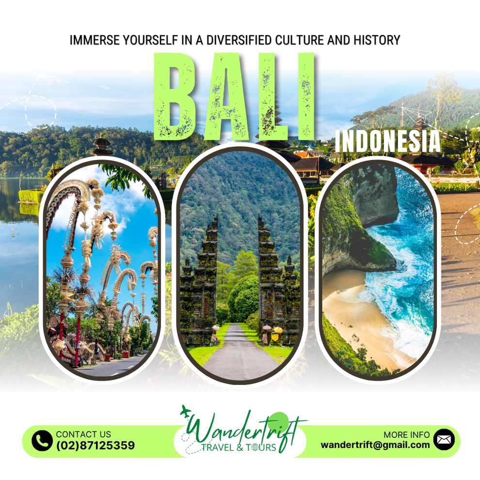 BALI INDONESIA TOUR PACKAGE – Wandertrift Travel & Tours